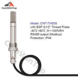 RS485 Modbus Water Proof Temperature Humidity Sensor Probe – ComWinTop