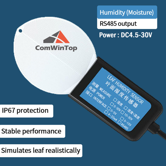 Outdoor Leaf Surface Temperature and Humidity Moisture Sensor Transmit – ComWinTop
